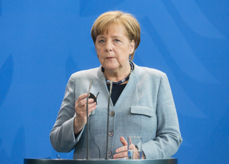 Germany’s Merkel Urges Stronger Global Effort on Climate Change