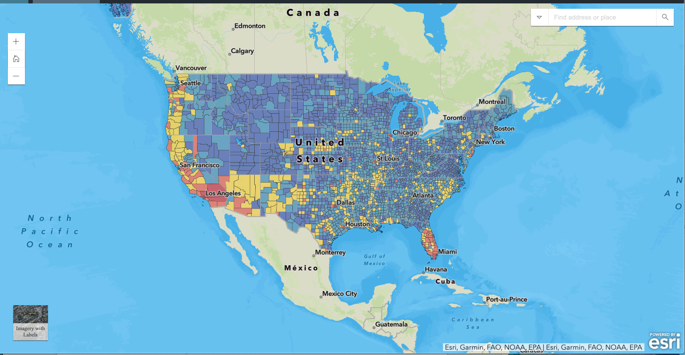 Riskiest Counties for Natural Disasters Are Not Always Where People Think