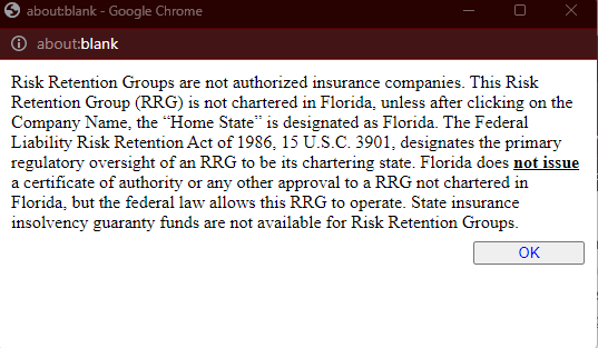 New Risk Retention Group Requirements in Question as Fla. Session Winds ...