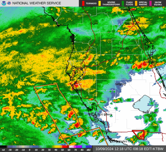 Milton Brings Winds, Flooding to Florida but Damage May Not Be as Heavy ...