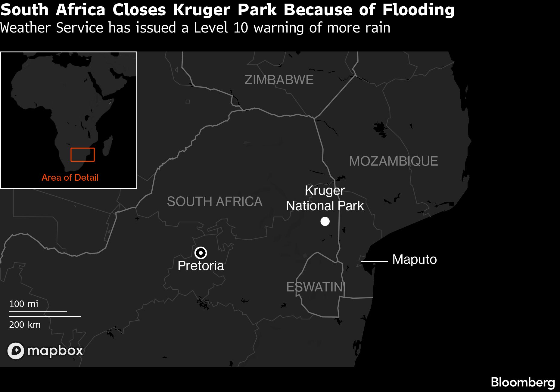 South Africa Closes Kruger Park as Deadly Floods Kill Dozens