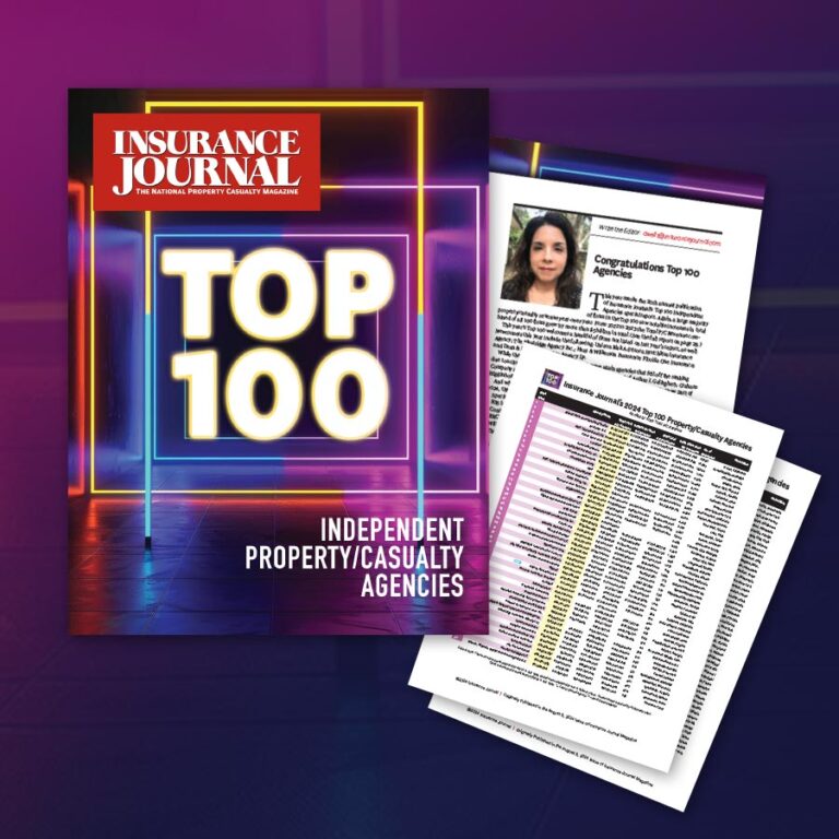 Top 100 Independent P/C Agencies 2024 - Insurance Journal Research