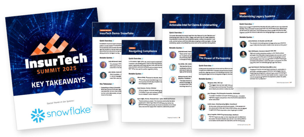 Key Takeaways from the InsurTech Summit 2025 - Carrier Management Research